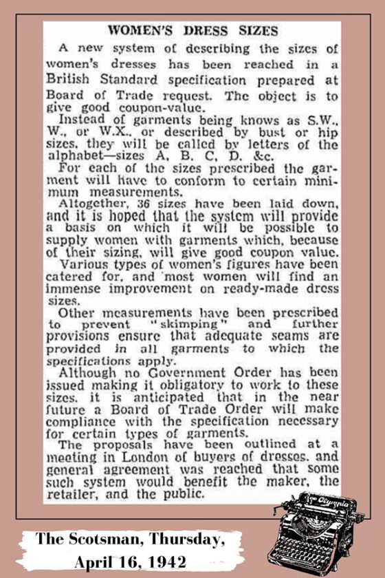 A Brief History of CC41-The Utility Clothing Scheme - It's Beyond My ...