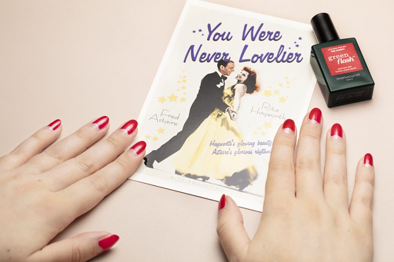 How to Do a Half Moon Manicure-The Vintage Nail Art - It's Beyond My ...