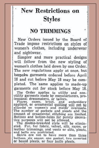 A Brief History of CC41-The Utility Clothing Scheme - It's Beyond My ...