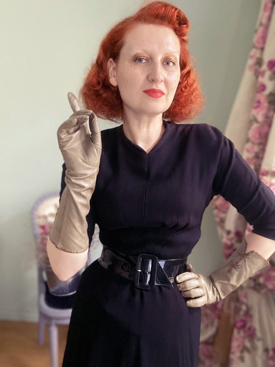 How to Style a Little Black Dress in a Vintage Way - It's Beyond My Control