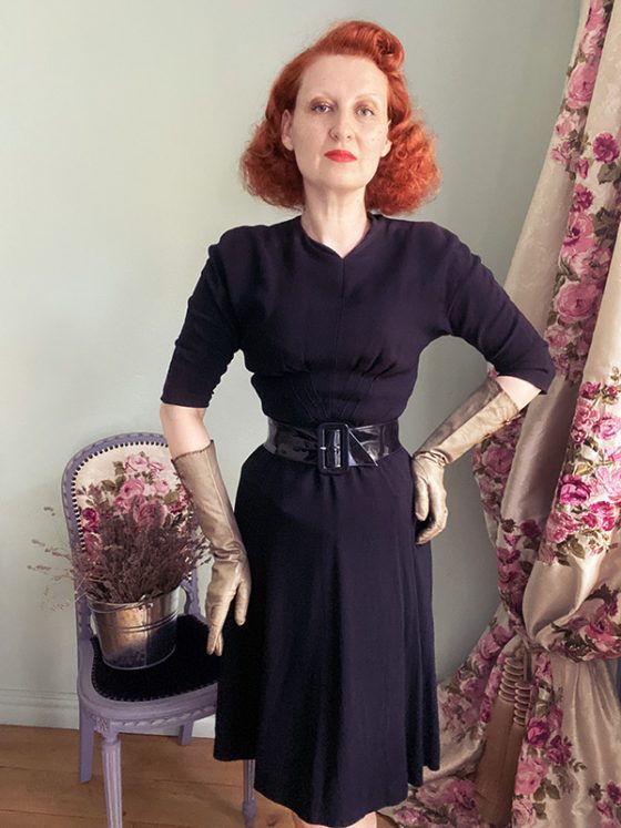 How to Style a Little Black Dress in a Vintage Way - It's Beyond My Control